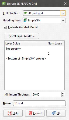 Creating A 3d Feflow Model