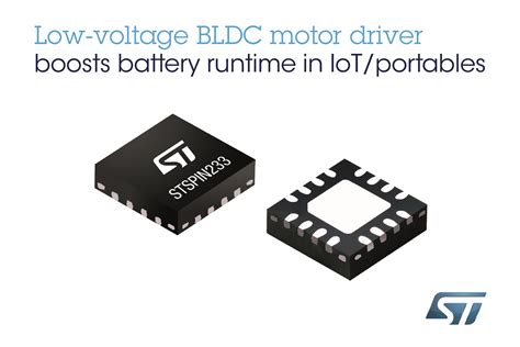 Stmicroelectronics Three Phasethree Sense Bldc Driver