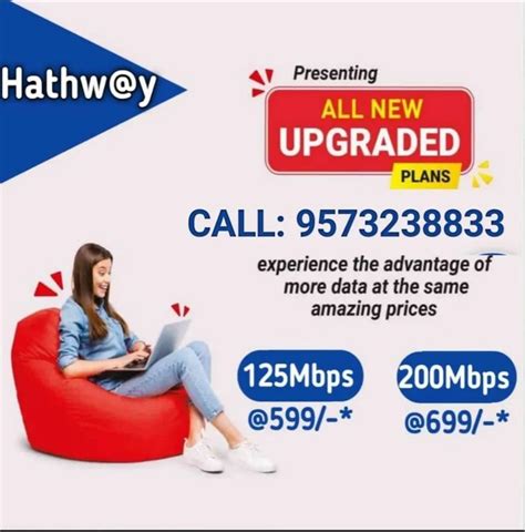 Hathway Broadband In Hyderabad Unlimited At ₹ 525month In Hyderabad
