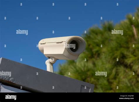 Versteckte Kamera In Der Stadt Stockfotografie Alamy