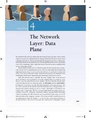 Understanding The Network Layer Data Plane Functions And Course Hero