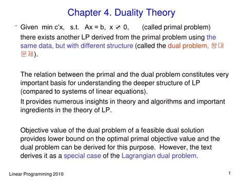 Ppt Dual Problems In Linear Programming Powerpoint Presentation Free