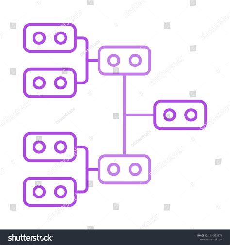 Hierarchy Graph Diagram Stock Vector Royalty Free 1210933873 Shutterstock