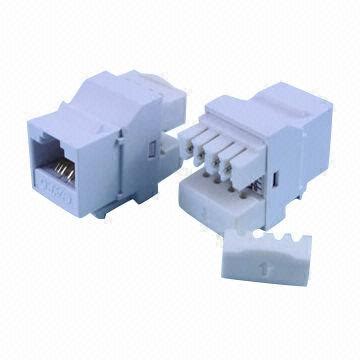 Buy Wholesale Taiwan C6 Utp Keystone Jack With 50u Inch Gold Plating C6 Utp Keystone Jack