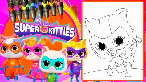 Lps Super Hero Cat Coloring Pages