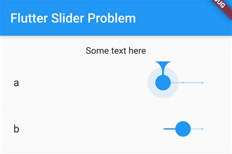 Flutter Slider Label Overlap Workaround Stack Overflow