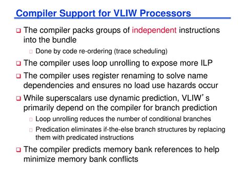 ppt multiple issue processors superscalar and vliw powerpoint