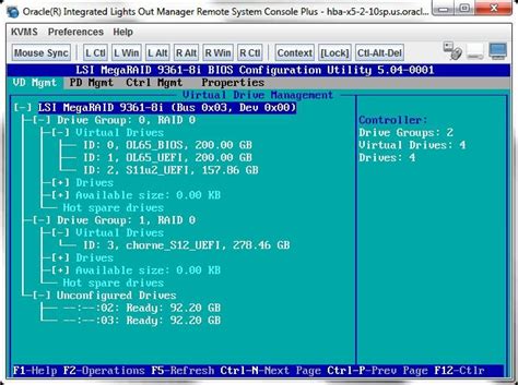 Configure Raid In Legacy Boot Mode Oracle® Server X5 8 Installation Guide
