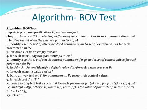 Ppt Presentation On A Combinatorial Approach To Detect Buffer Overflow Vulnerabilites