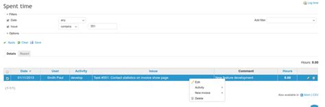 create and manage invoices redmineup help invoices plugin documentation