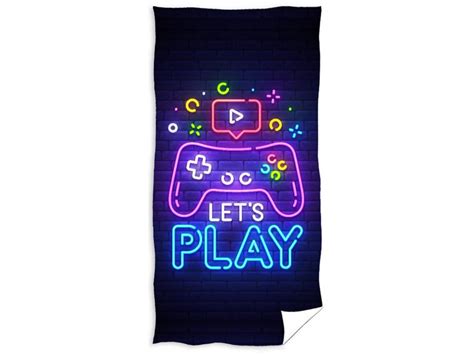 Froté Osuška Gamer Lets Play Levné Povlečení Cz