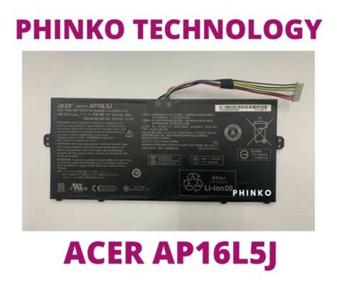NEW Original AP16L5J Battery for Acer Aspire SWIFT 5 SF514-52T Spin 1 ...