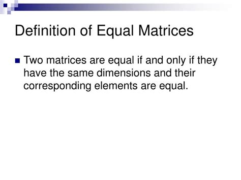 PPT 4 2 An Introduction To Matrices PowerPoint Presentation Free Download ID 1449630