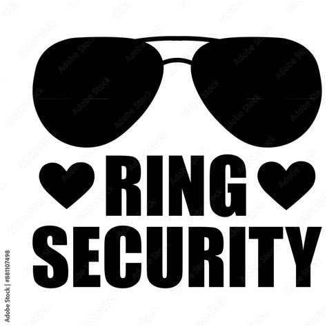 Ring Security Svg Png Wedding Svg Bridal Party Svg Wedding Party Svg