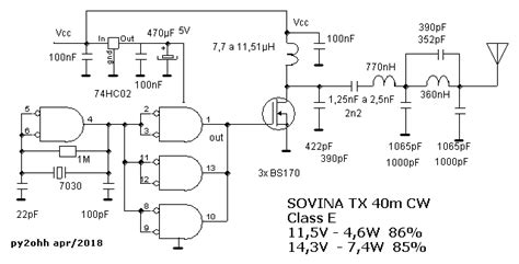 How To Build A 1 Watt Am Cw Transmitter Circuit Wiring Flow Line