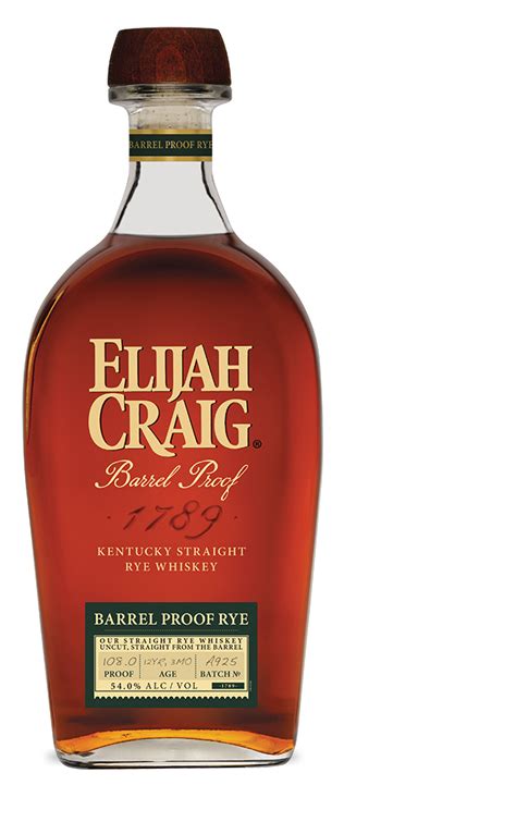 Heaven Hill Distillery Elijah Craig Barrel Proof Rye