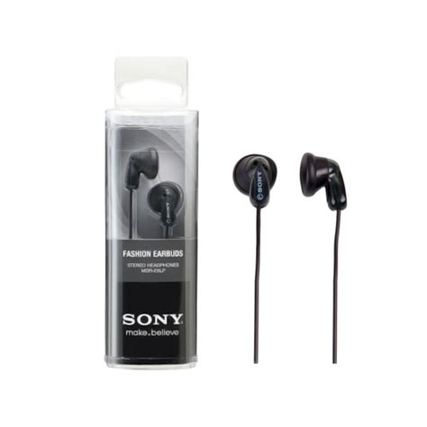 Audífonos Sony Mdr E9lp Fashion Earbuds Estéreo Negro