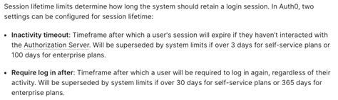 3 Day Inactivity Timeout On Essential Plan Auth0 Community