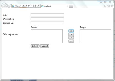 Aspnet Simple Survey Application Codeproject