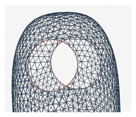 Annular Hole A Triangle Mesh Example—coplanar Annular Hole B Download Scientific Diagram