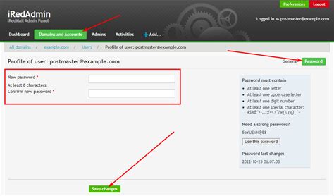 Usage Guidelines Oracle 9 Minimal With Iredmail Imap Smtp Pop3