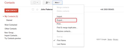 How To Export Google Contacts To A Csv File Covve