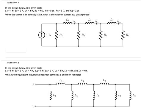 Solved In The Circuit Below It Is Given That Chegg Com