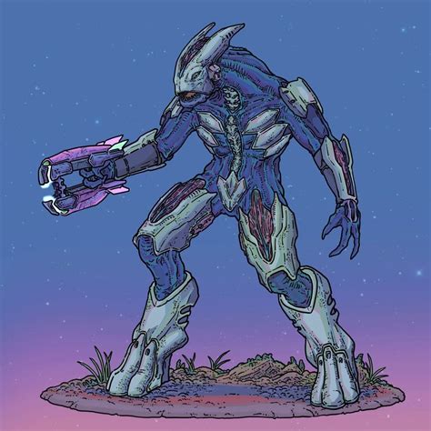 Pin By Jalen Solomon On Halo Halo Video Game Alien Character