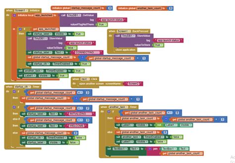 How To Run A Piece Of Code Only At The Start Of The App Mit App Inventor Help Mit App