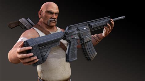 Unity Mobile Game Development Character And Weapon Modeling