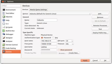 Using QtCreator To Deploy And Run A Qt Application To A Remote Linux Device