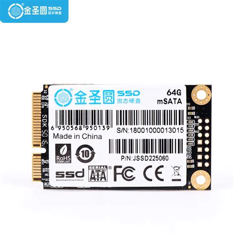 JSYERA mSATA 60GB жесткий диск mini SATA32G 60G 64G 120G 128G 240G ...