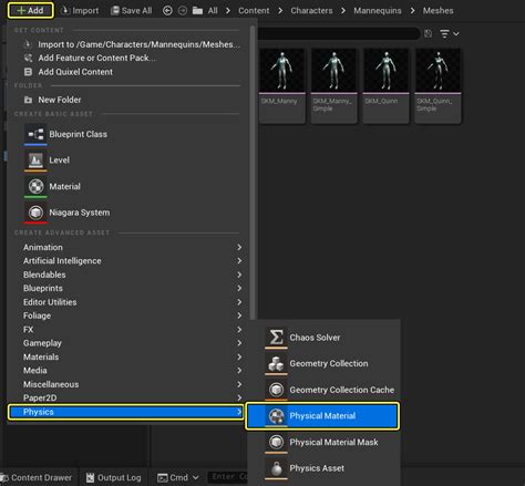 physical materials user guide for unreal engine unreal engine 5 5