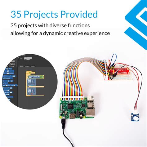 Sunfounder Modules Sensor Kit V For Raspberry Pi Sensores V