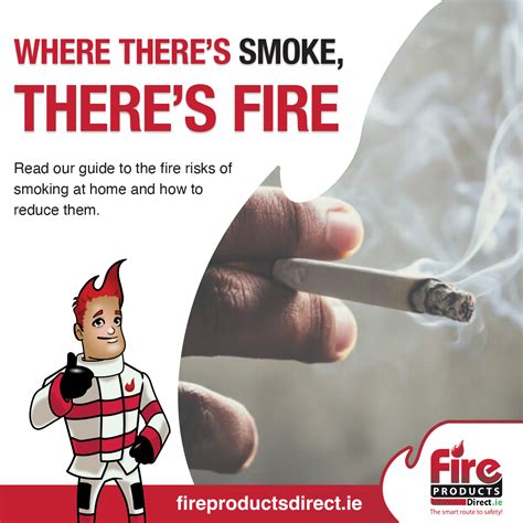 Smoking And Fire Safety Fire Products Direct