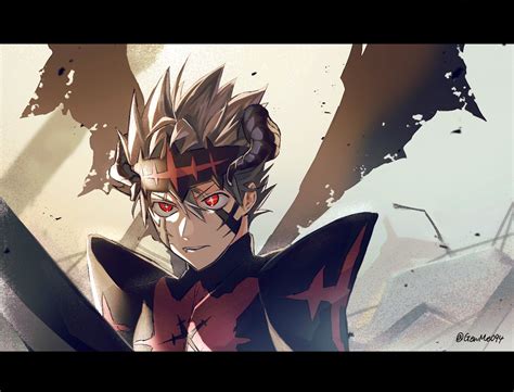 Safebooru 1boy Armor Asta Black Clover Black Armor Black Clover
