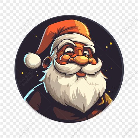 크리스마스 산타 스티커 이미지 일러스트 클립 아트 벡터 리스트 상표