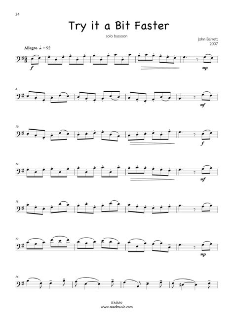 Beginner Bassoon Solos At Alonzo Christensen Blog