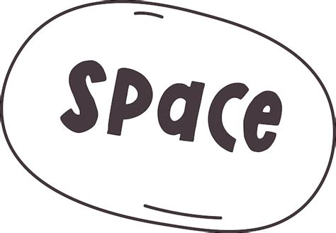 Premium Vector Space Speech Bubble