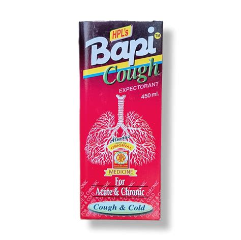Hpl Bapi Cough Syrup Buy Online In India Price Benefits And Dosage