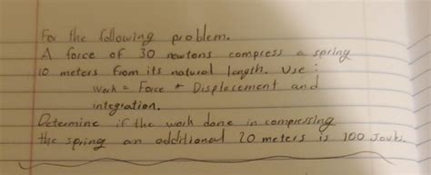 Solved For The Following Problem La Force Of 30 Newtons