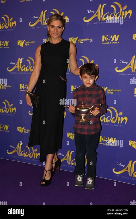 Danielle Cormack And Her Son Te Ahi Ka Cormack Hema Taylor Attend The