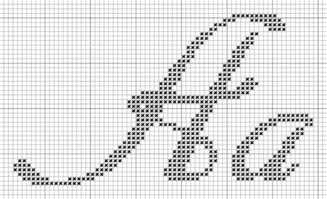Cursive Cross Stitch Letter Patterns My XXX Hot Girl