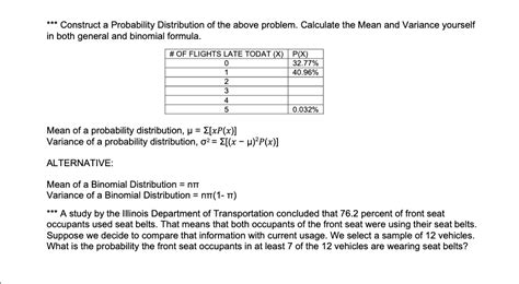 Variance Formula Probability