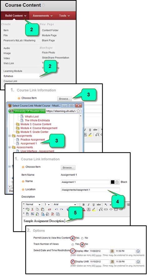 Creatingassignments 2 Instruction Uh