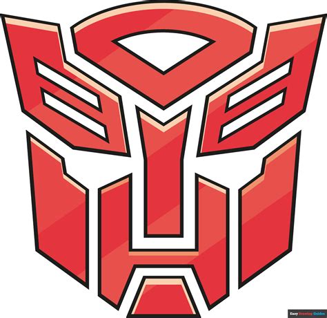 How To Draw The Autobots Symbol From Transformers Really Easy Drawing Tutorial
