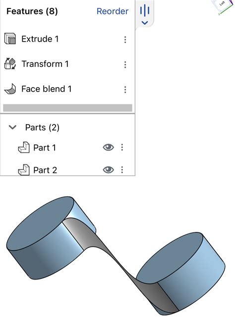 Surface Blend Basic Failure Onshape