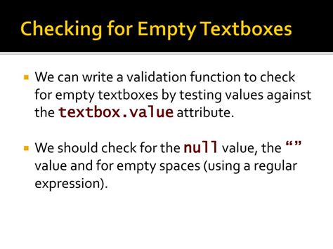 Ppt Understanding Form Validation Methods Client Side Vs Server