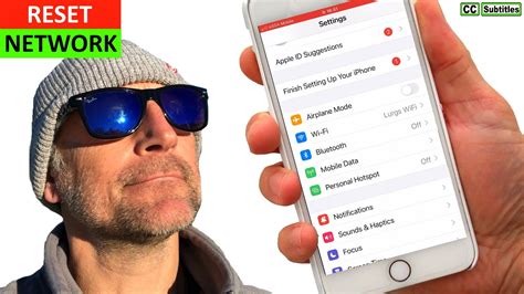 How To Reset Network Settings On Iphone Ios 15 Youtube
