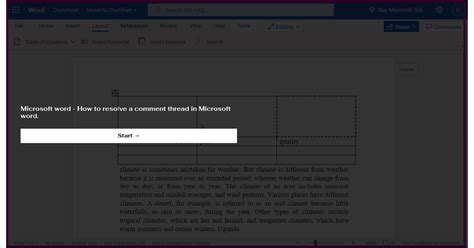 Microsoft Word How To Resolve A Comment Thread In Microsoft Word